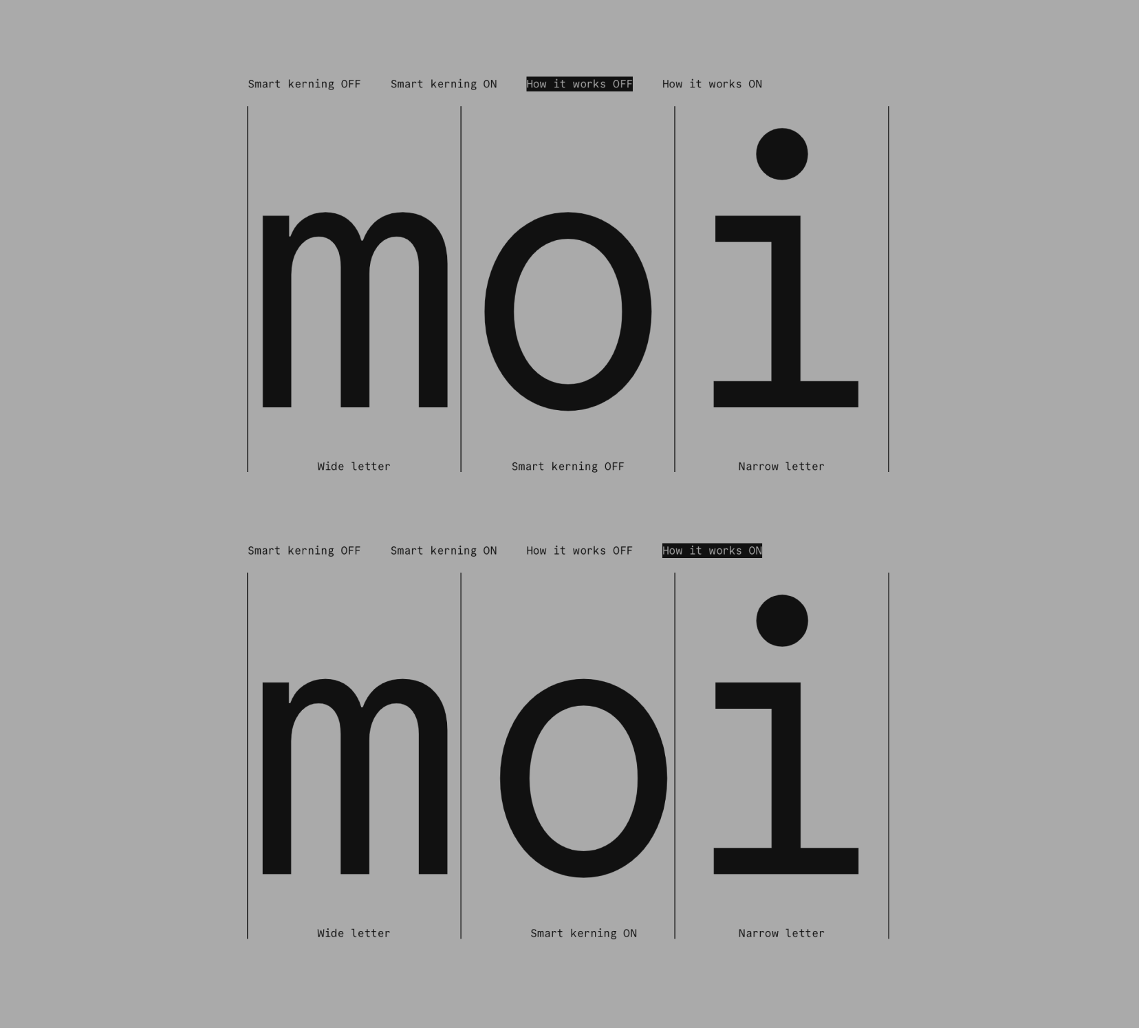 An analysis of 5 monospaced fonts with coding ligatures | Better Web Type