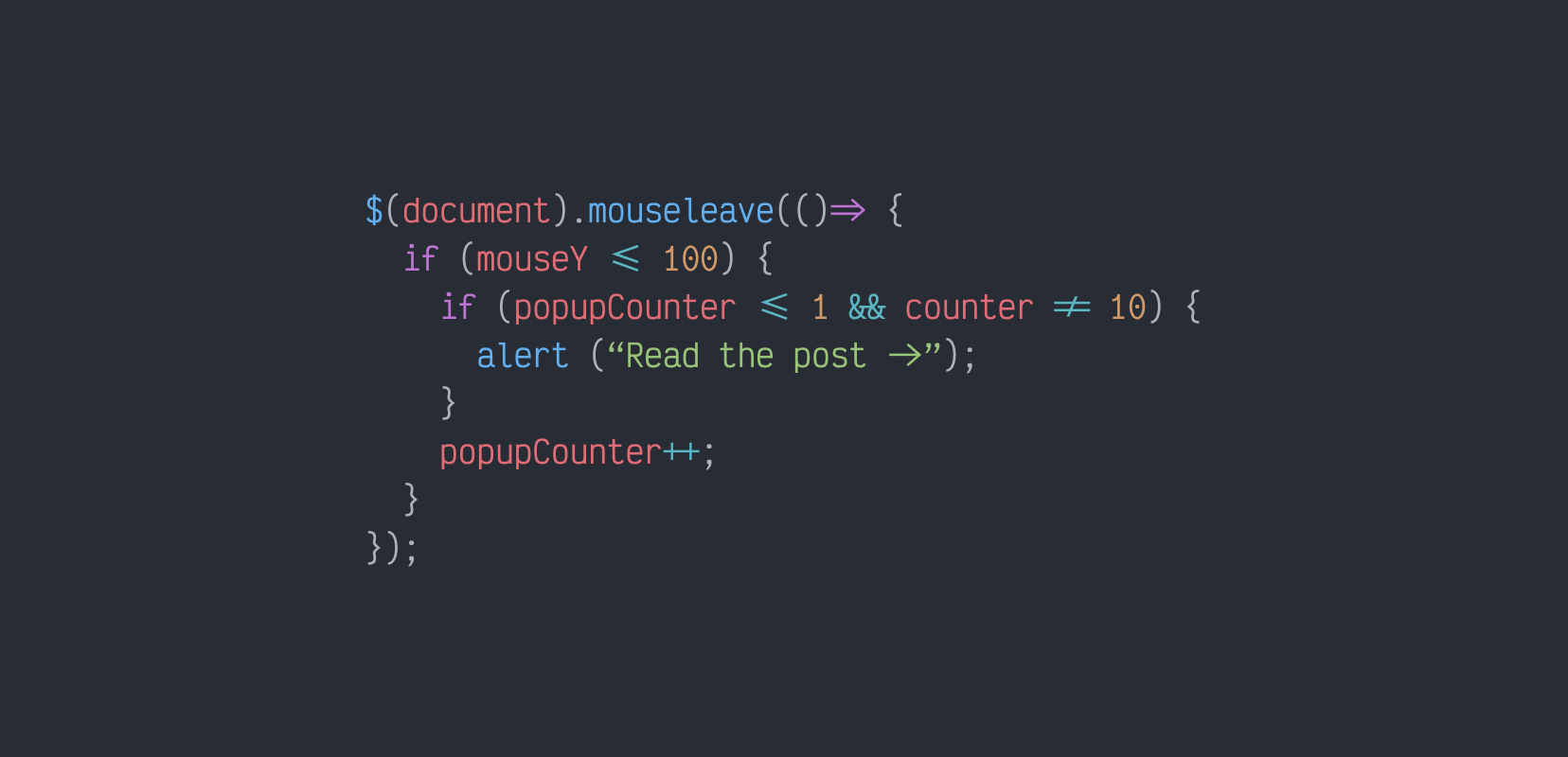 An Analysis Of 5 Monospaced Fonts With Coding Ligatures Better Web Type