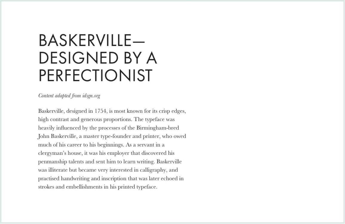 A Guide to Combining Fonts | Better Web Type