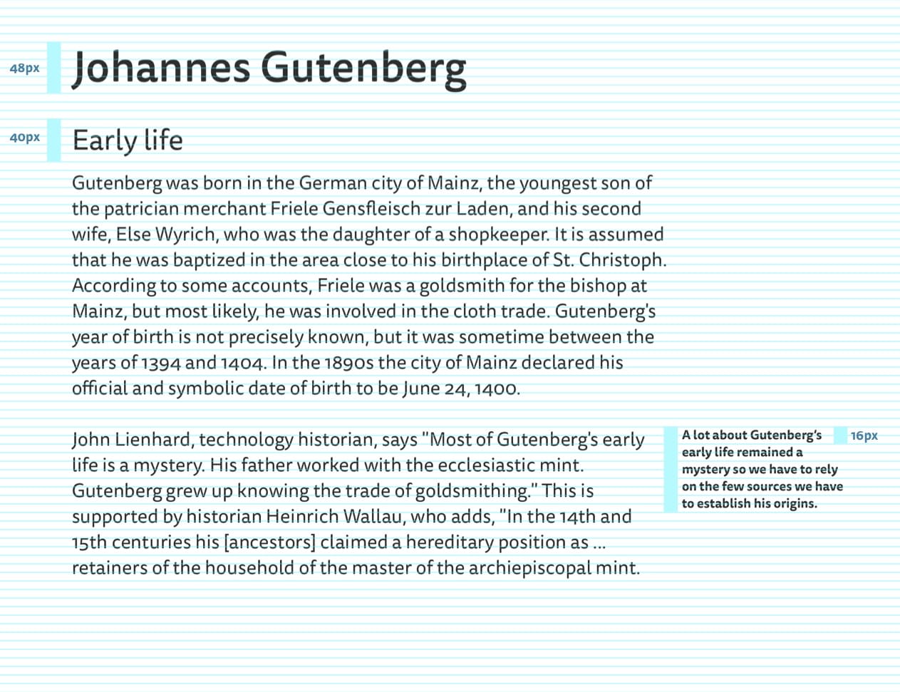 Vertical Rhythm in Sketch | Better Web Type